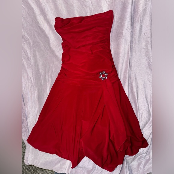 Dresses | Vintage Red Semi Formal Dress | Poshmark